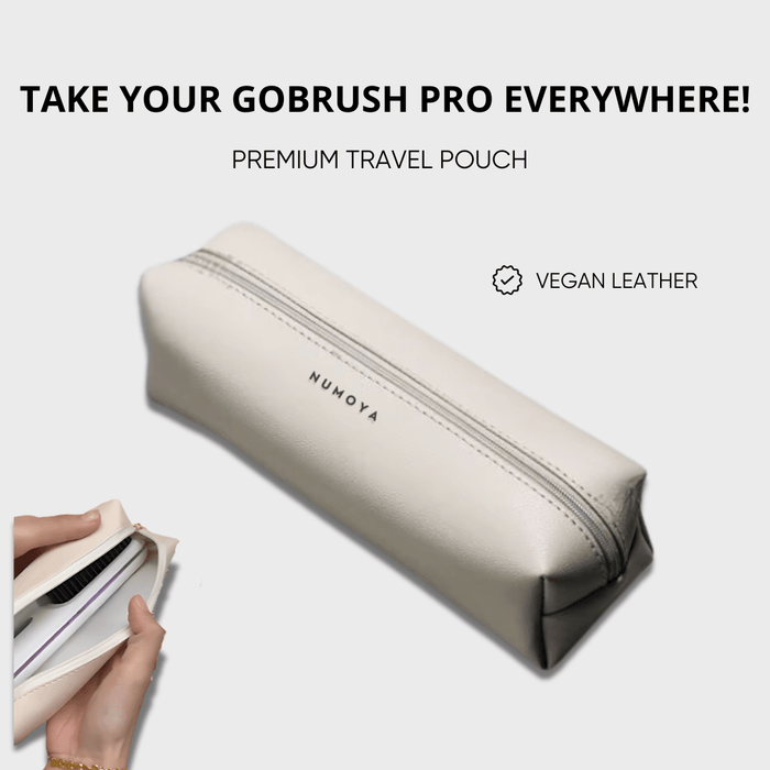 Leather Pouch for GoBrush Pro